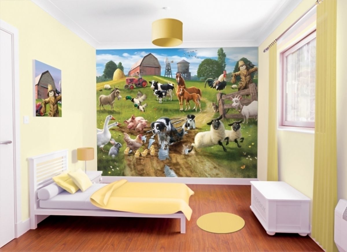 Tapeta 3D Farma 2 - banaby.pl